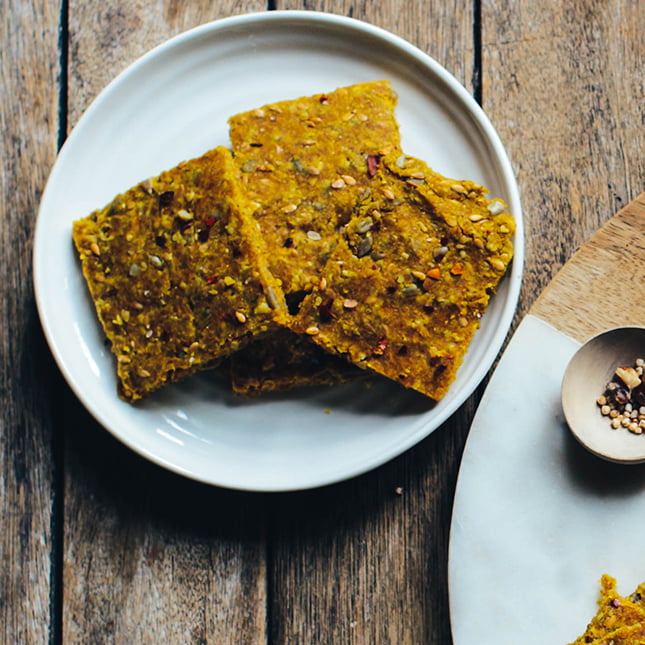 Chilli Oatmeal Crackers Recipe from the Mornflake Mighty Oats