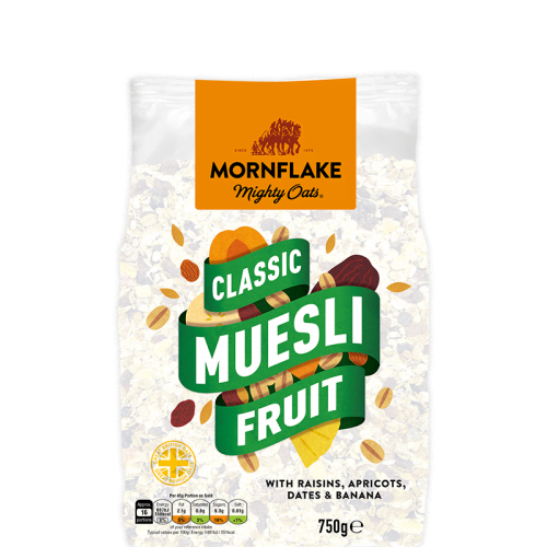 Crispy Muesli Nutty – Mornflake - Mighty Oats