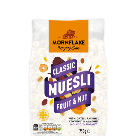 Crispy Muesli Nutty – Mornflake - Mighty Oats