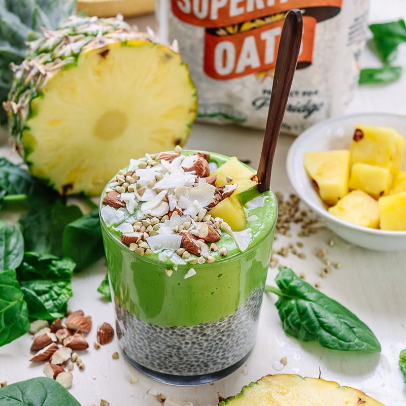 Tropical Chia Pudding Recipe from the Mornflake Mighty Oats