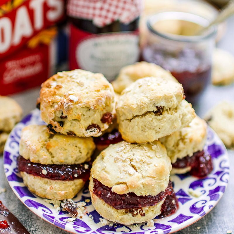 Mini Oat Scones Recipe from the Mornflake Mighty Oats