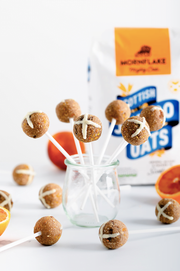 Hot Cross Bun Cake Pops – Mornflake - Mighty Oats