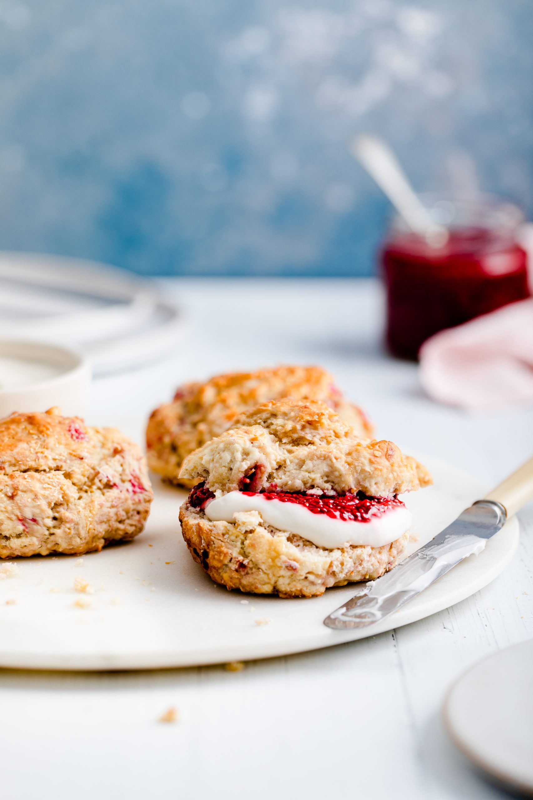 Coconut Scones Delicious Toasted Coconut Almond Scones | Good Life