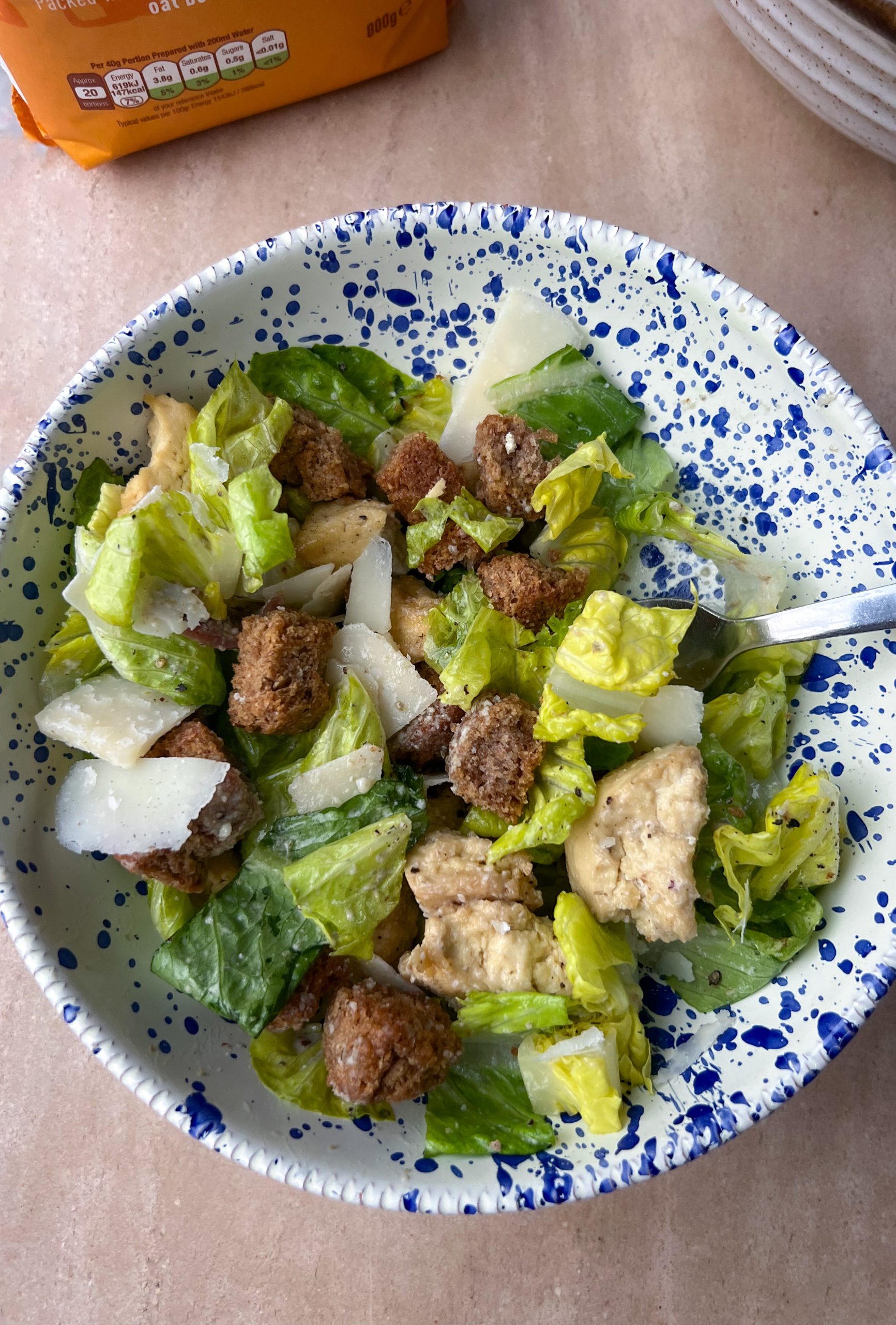 Caesar Salad with Oat Bran Croutons – Mornflake