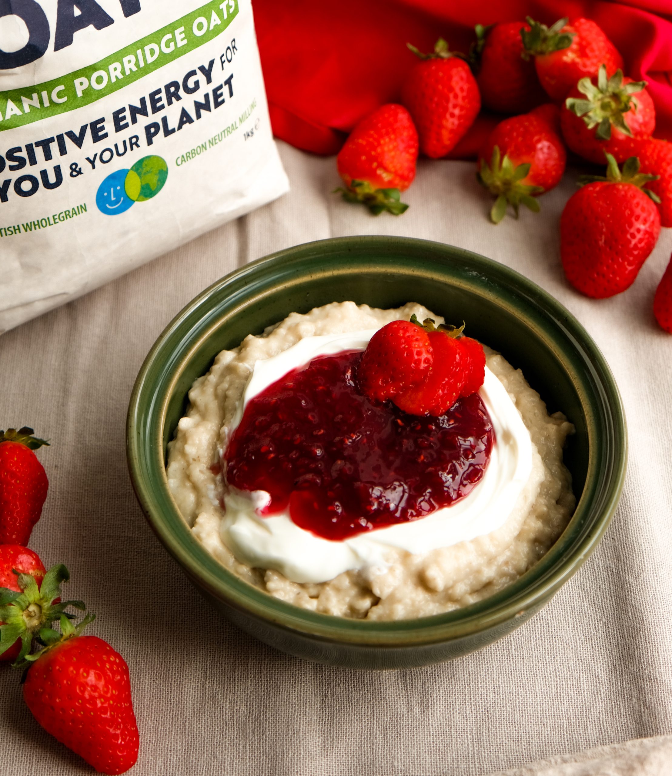 Victoria Sponge Cake Batter Oats – Mornflake